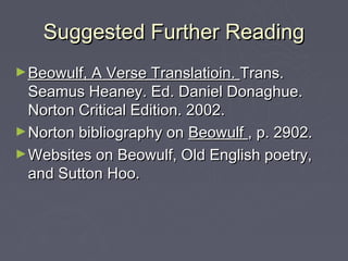 Beowulf | PPT