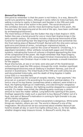 Beowulf | PDF
