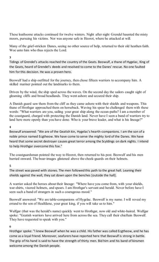 Beowulf | PDF