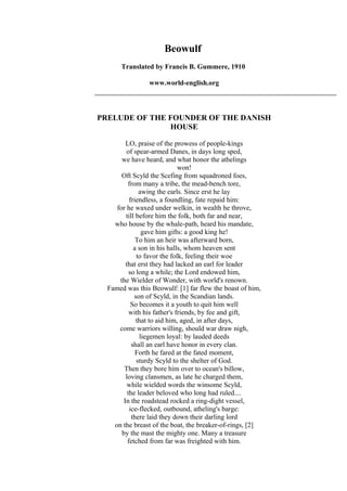 Beowulf | DOC