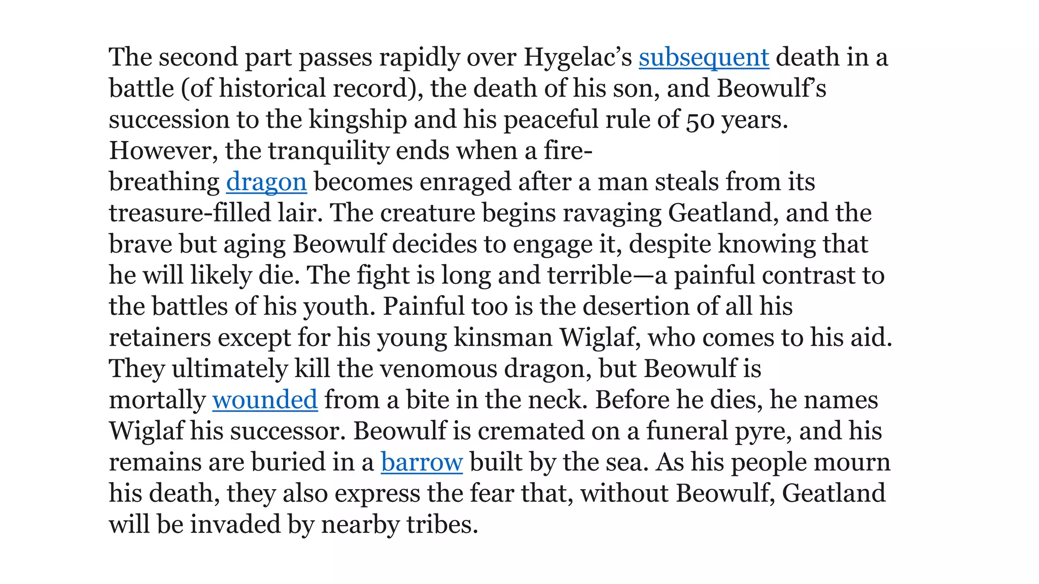 Beowulf.pptx | Genealogy and Ancestry | Hobbies & Interests