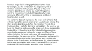 Beowulf.pptx | Genealogy and Ancestry | Hobbies & Interests