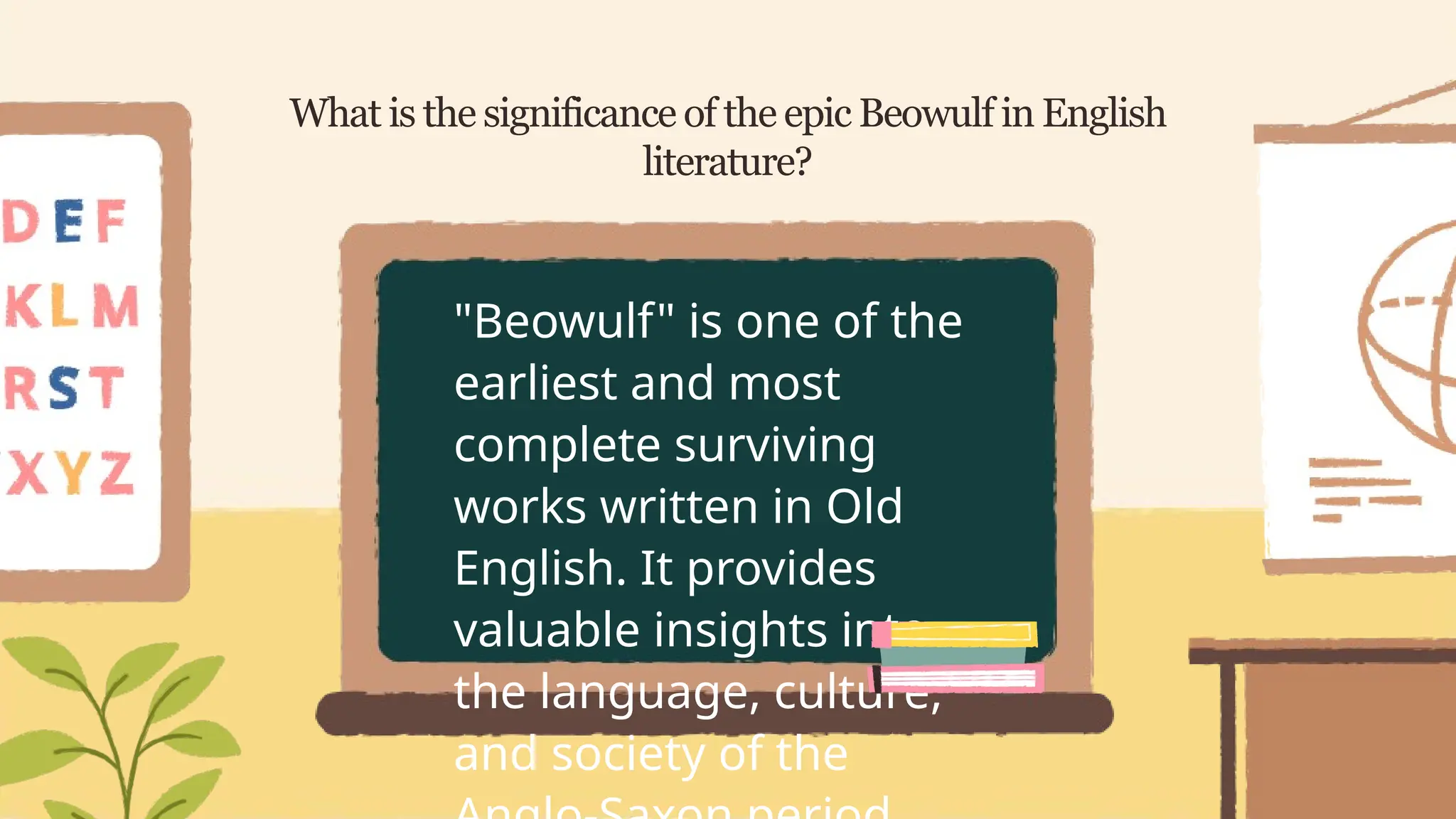 definition of epic poem. story of beowulf | PPT