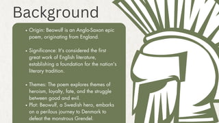 Beowulf, The Legend of Beowulf, Beowulf | PPT