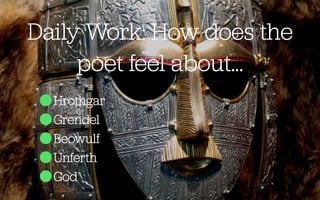 Beowulf: Lines 1-835 | PPT