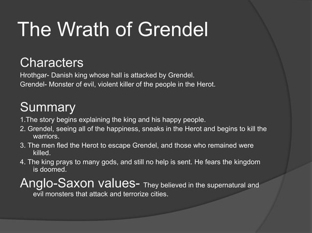 Beowulf analysis | PPTX