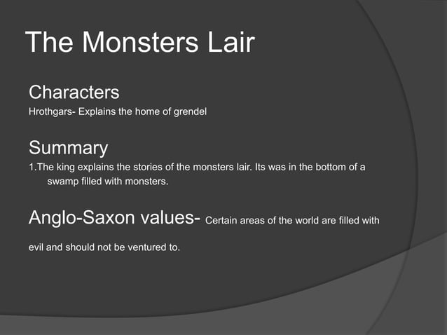 Beowulf analysis | PPTX