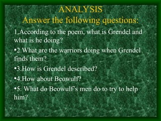 BEOWULF and ANGLO SAXON Powerpoint presentation.ppt