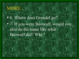 BEOWULF and ANGLO SAXON Powerpoint presentation.ppt