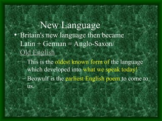 BEOWULF and ANGLO SAXON Powerpoint presentation.ppt
