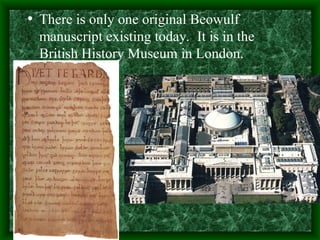 BEOWULF and ANGLO SAXON Powerpoint presentation.ppt