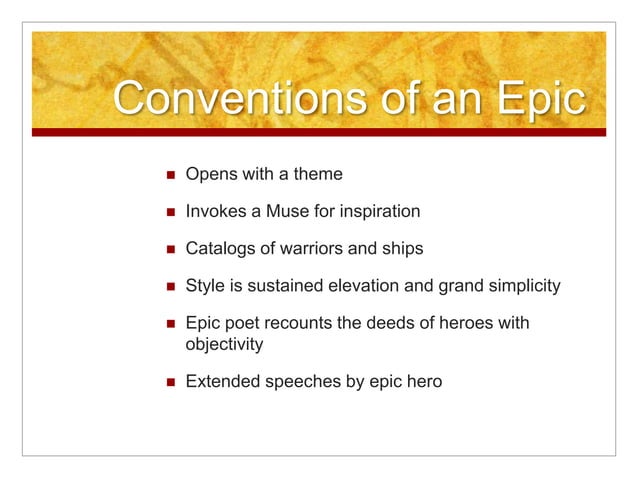 Beowulf and epic | PPTX | Fantasy | Genres