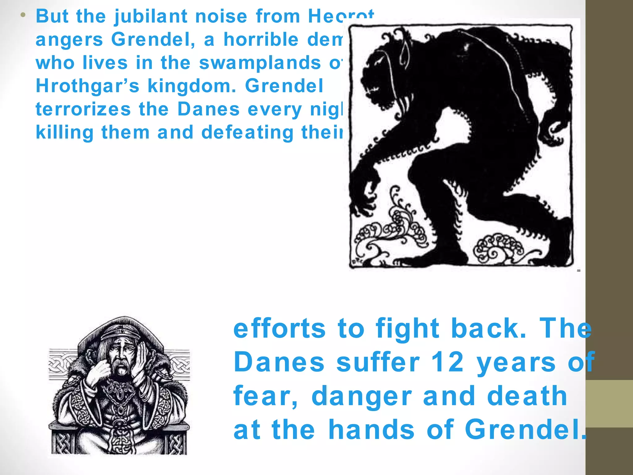 Beowulf and grendel | PPT
