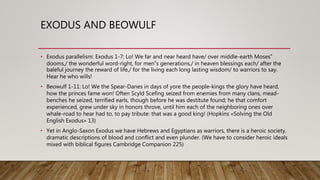 Beowulf and idolatry | PPTX