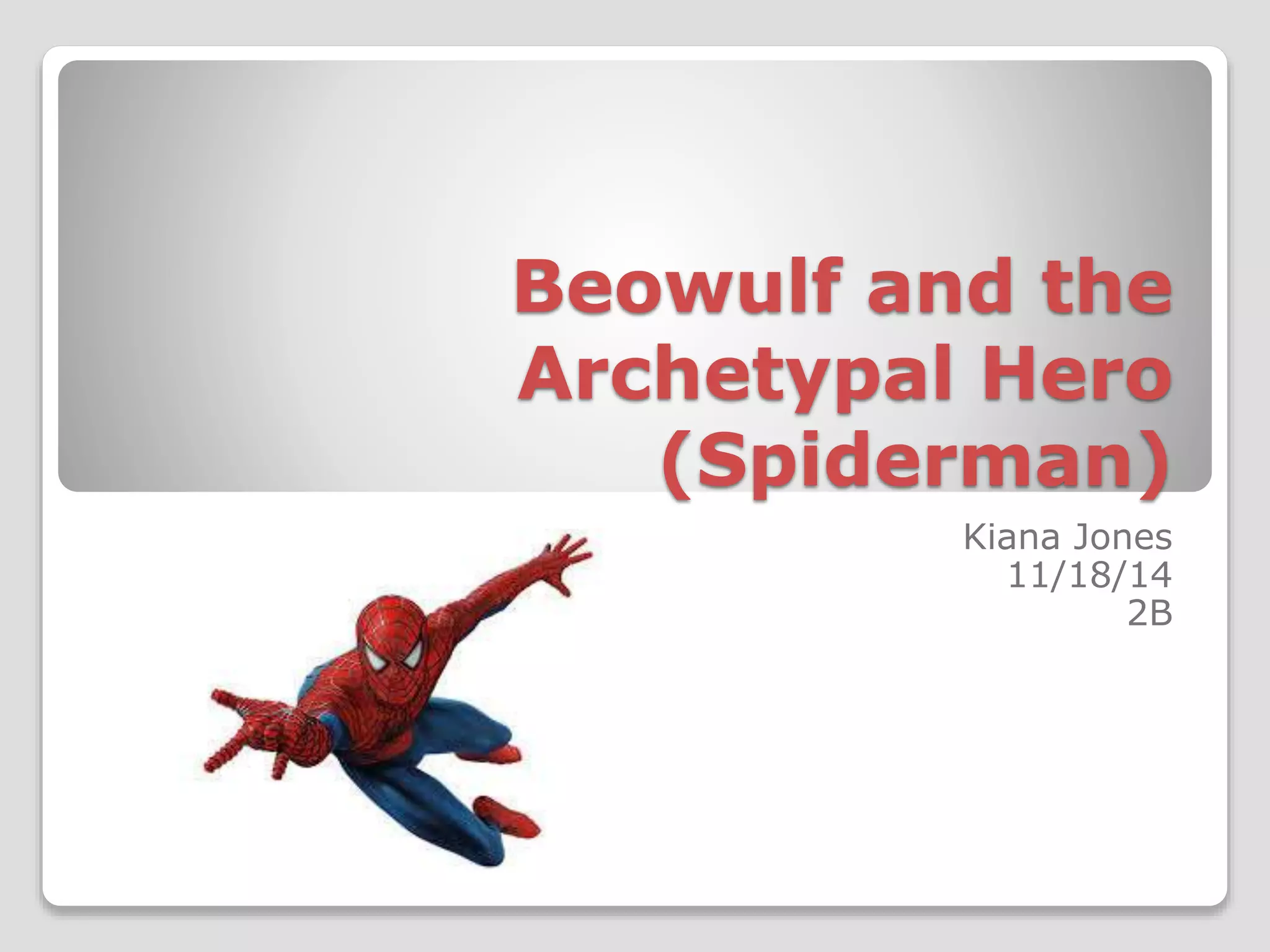 Beowulf and the archetypal hero | PPTX