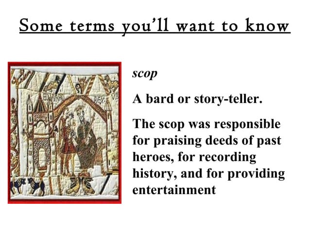 Beowulf Anglo Saxon and Beowulf Background | PPT