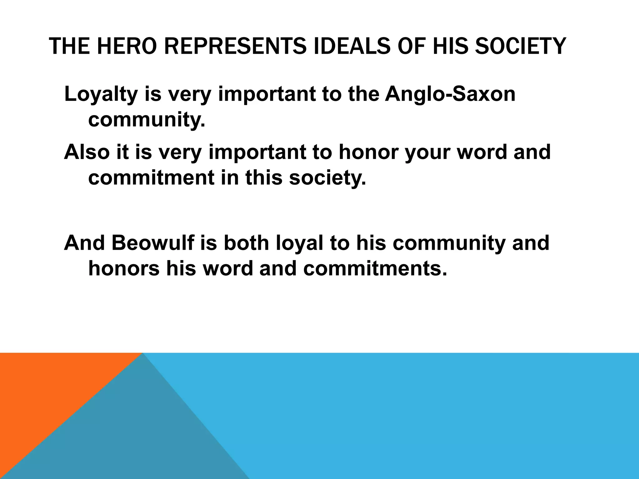 Beowulf as a hero | PPTX