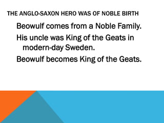 Beowulf as a hero | PPTX