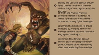 Presentation on Beowulf battle 2 in English literature | PPT