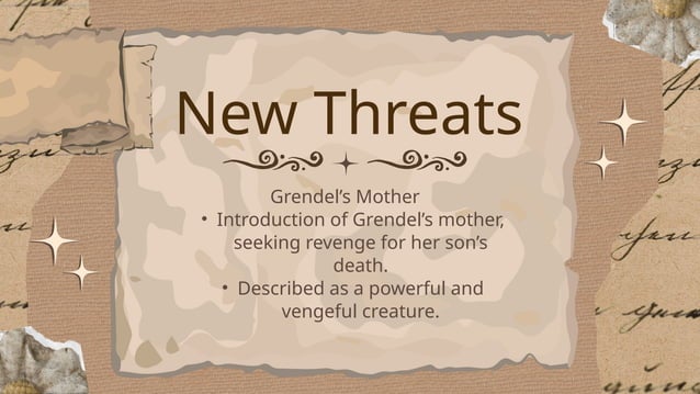 Presentation on Beowulf battle 2 in English literature | PPT