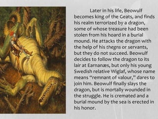 Comparative Analysis Between the 2007 Film and the Epic Poem | PPT