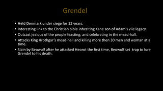 Beowulf fact or fiction | PPTX