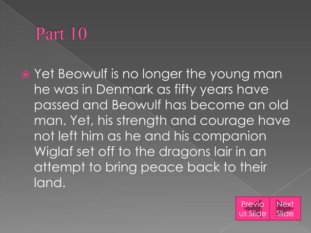 Beowulf fights grendel and the dragonpt1 lesson (edtech demo week 1 ...
