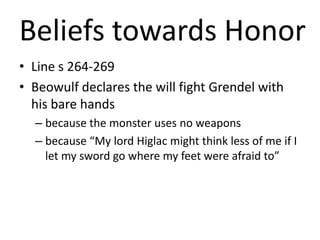 Beowulf inferences about anglo saxon beliefs | PPTX | Christianity ...