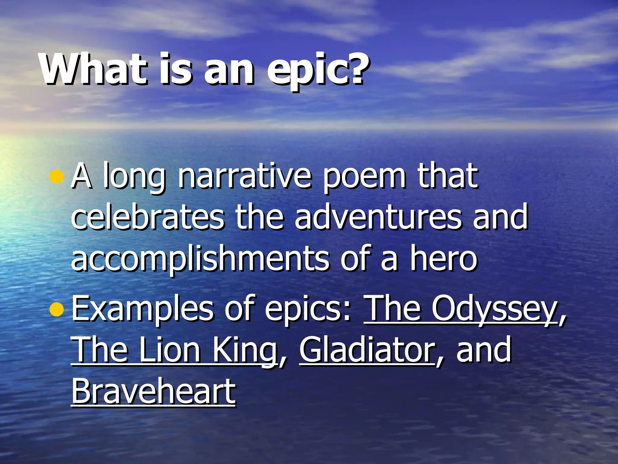 Beowulf Intro Pp 1 | PPT