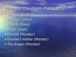 Beowulf Intro Pp 1 | PPT