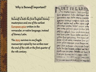 Beowulf Linguistics Powerpoint Presentation.pptx