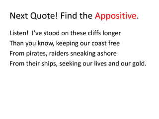 Beowulf phrases and allusions in five lines of beowulf | PPTX