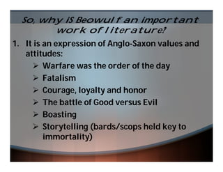 Beowulf ppt | PPT