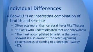 Beowulf project other genre | PPT