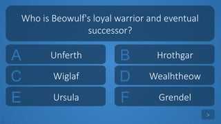 Beowulf Quiz questions with answers.pptx