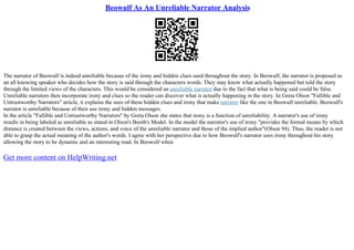 Beowulf Reflection | PPT