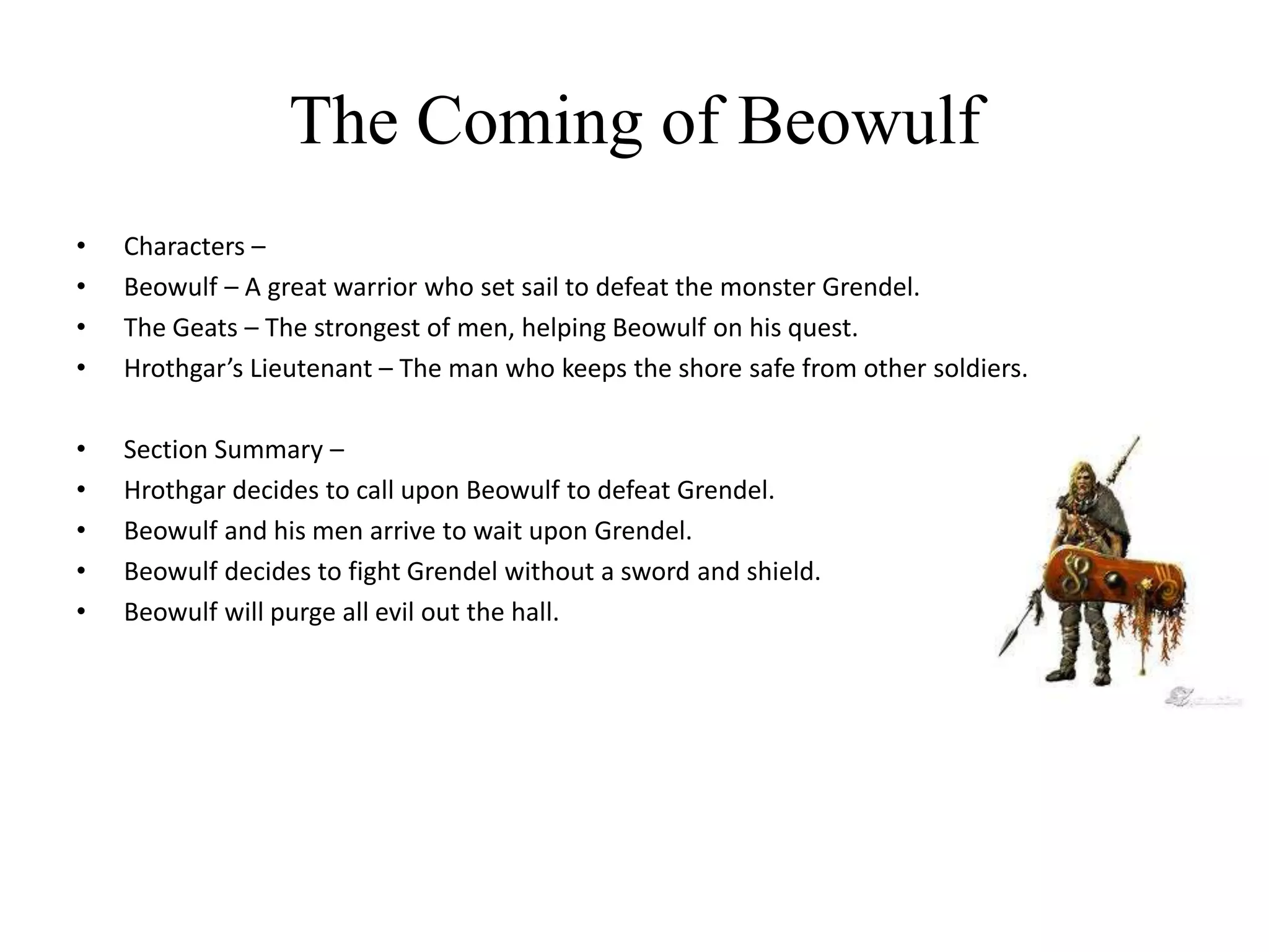 Beowulf review | PPTX