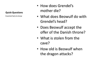 Beowulf review | PPT
