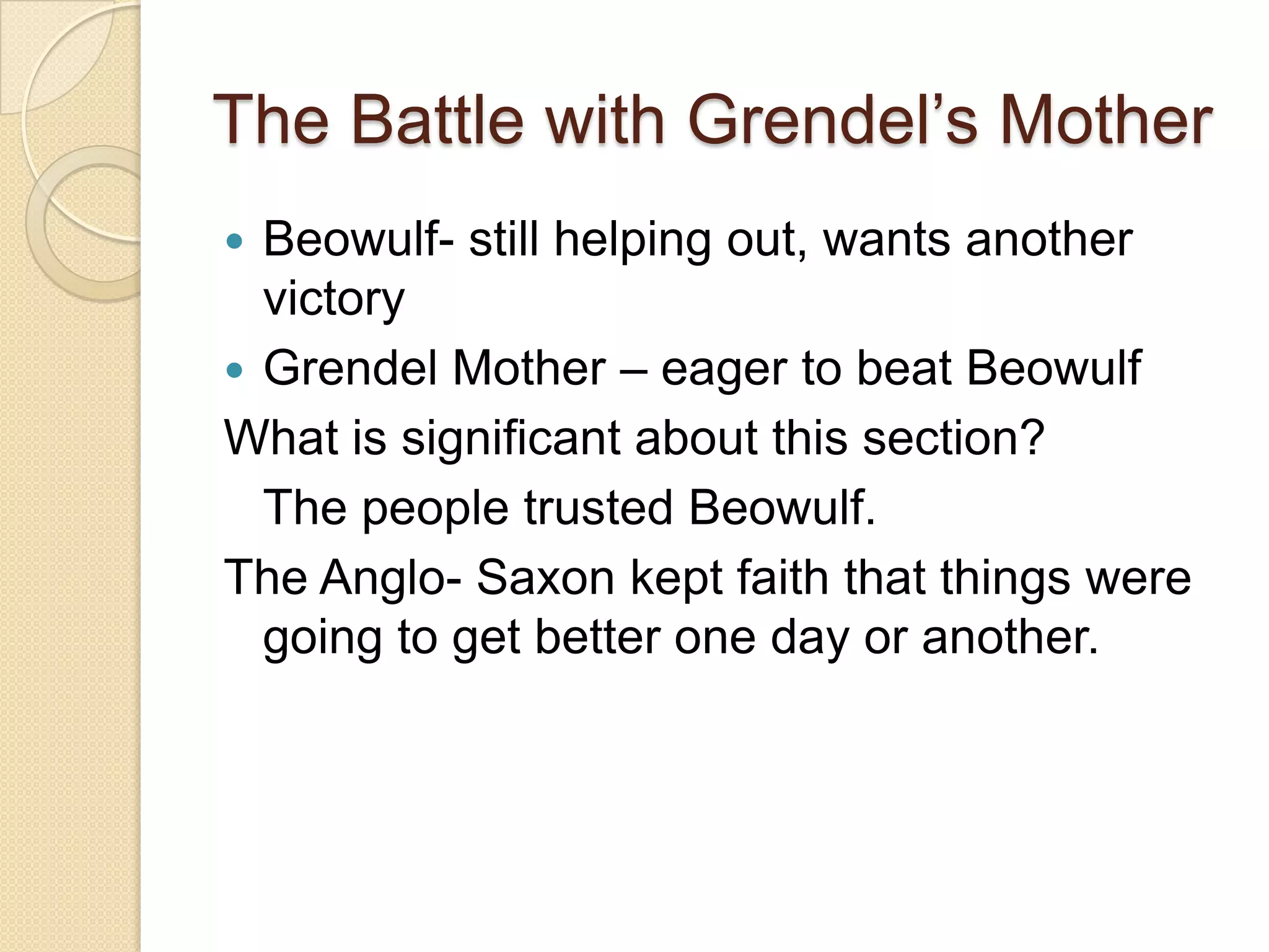 Beowulf review partial | PPT