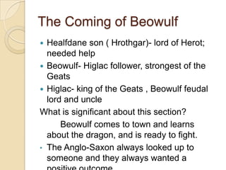 Beowulf review partial | PPT