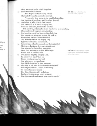 Beowulf's last battle | PDF