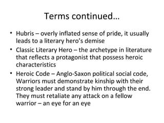 Beowulf study guide | PPT