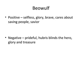 Beowulf study guide | PPT