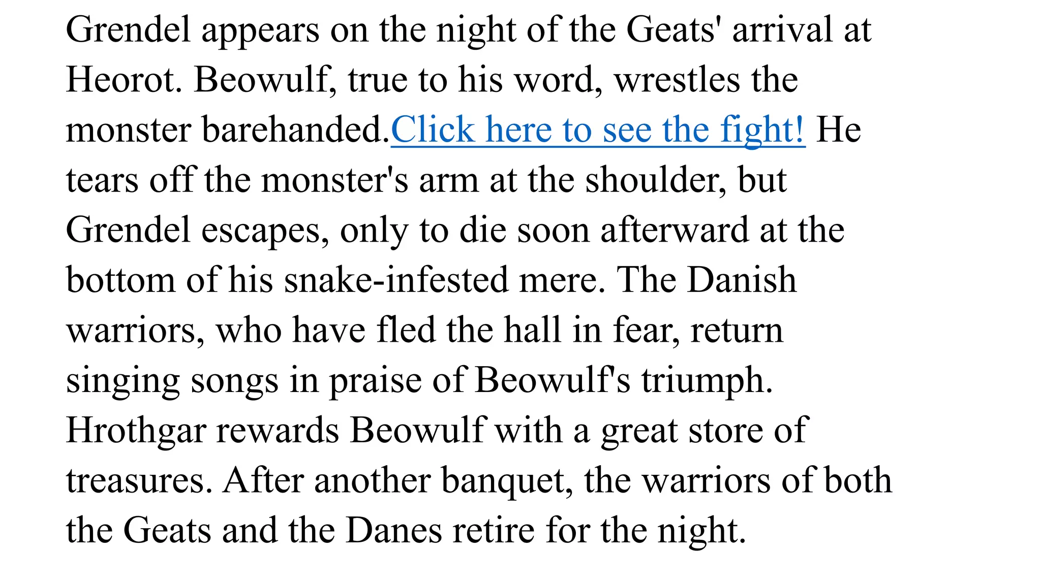 Beowulf summary | PPTX