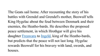 Beowulf summary | PPTX