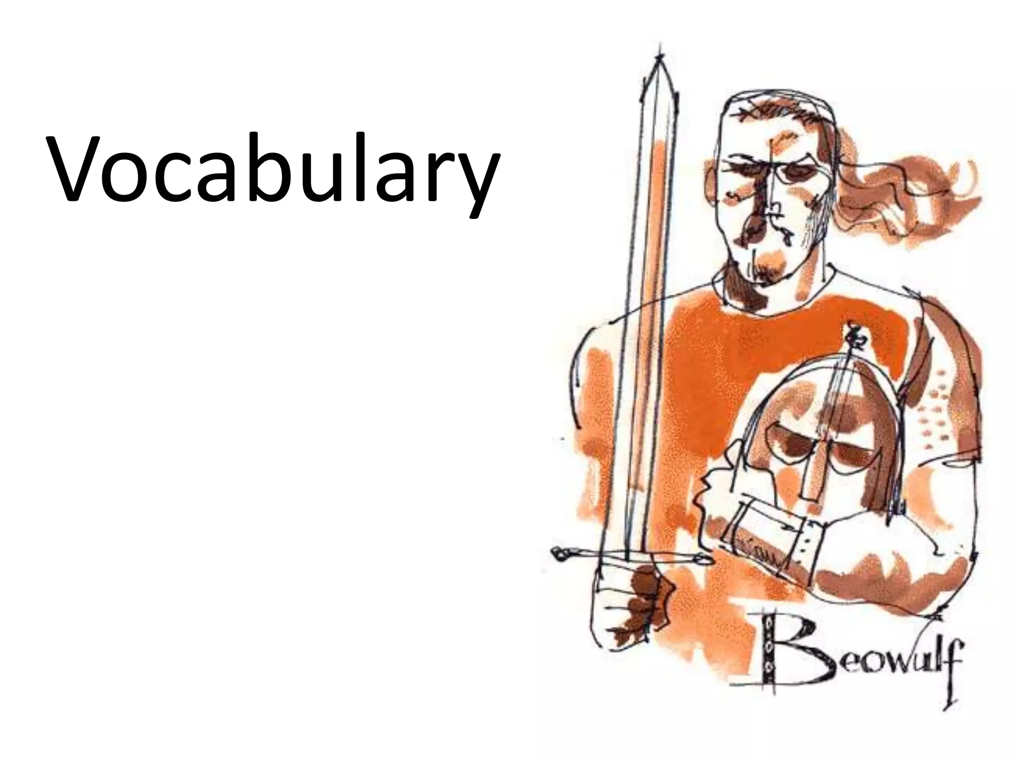 Beowulf vocabulary | PPT