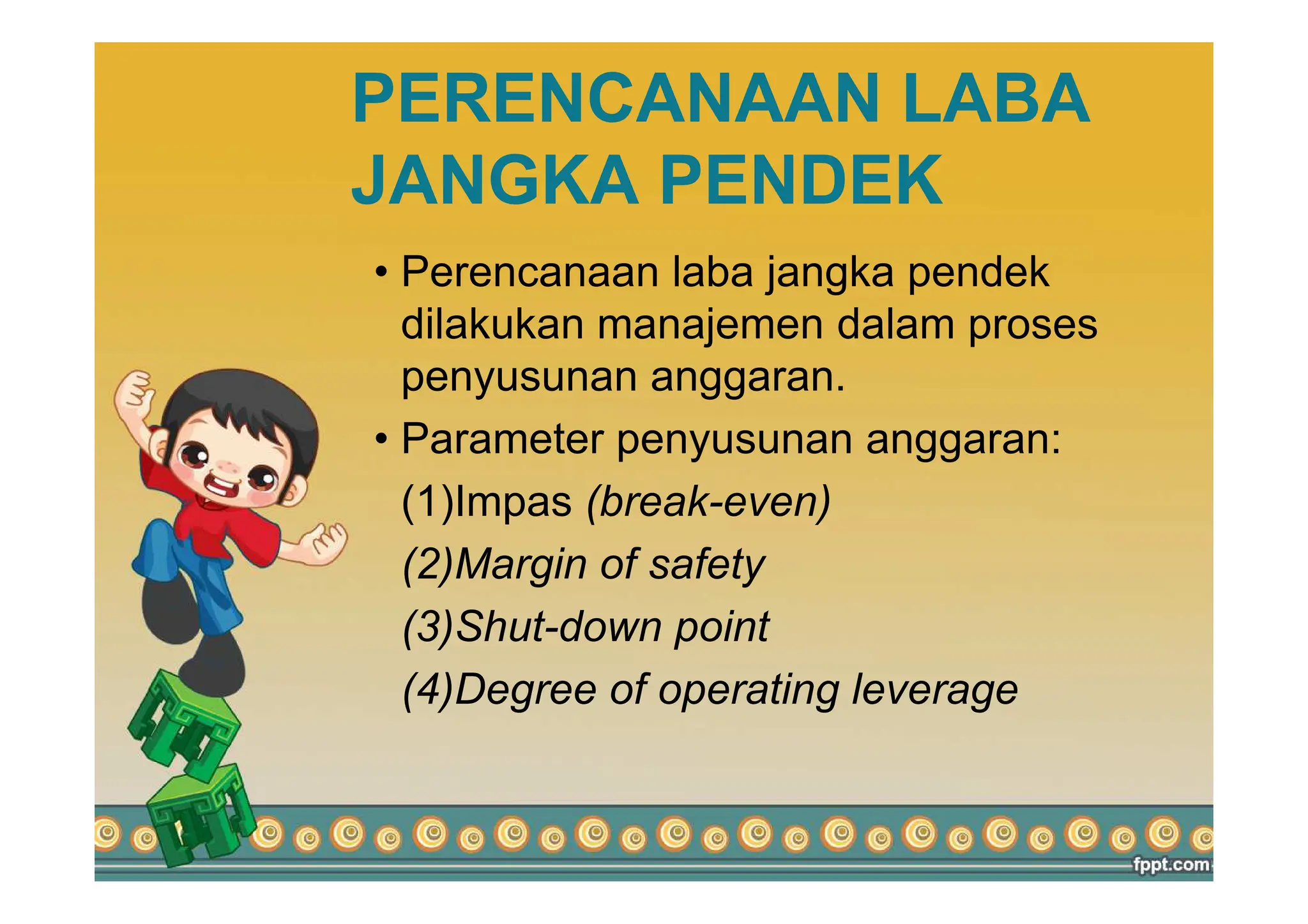 Break event point manajemen keuangan / Akuntansi | PDF