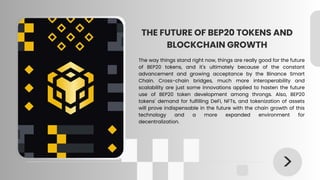 BEP20 Token Development: How It Enhances Blockchain Ecosystem Growth | PDF