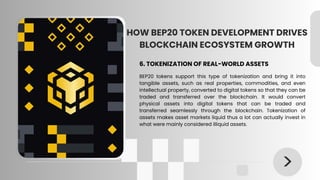 BEP20 Token Development: How It Enhances Blockchain Ecosystem Growth | PDF