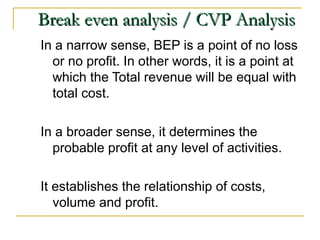 Bep analysis | PPT